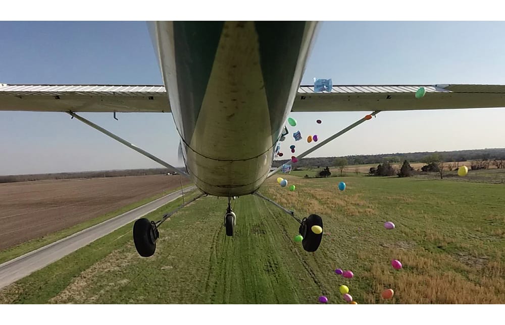 Aerial Easter surprise - The Iola Register