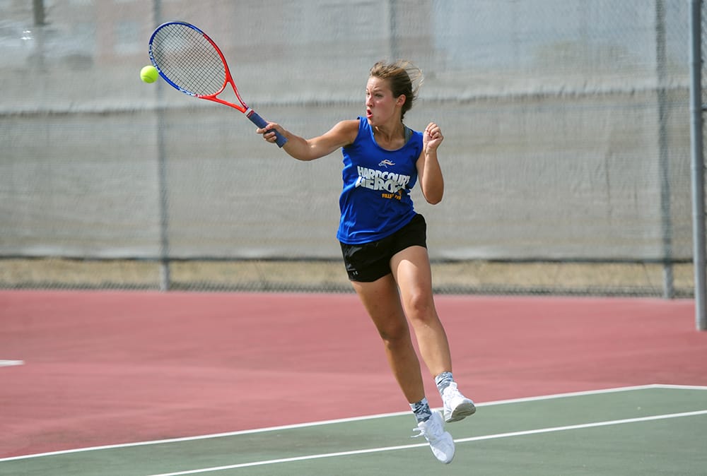 Newcomer shines in Fillies tennis debut - The Iola Register
