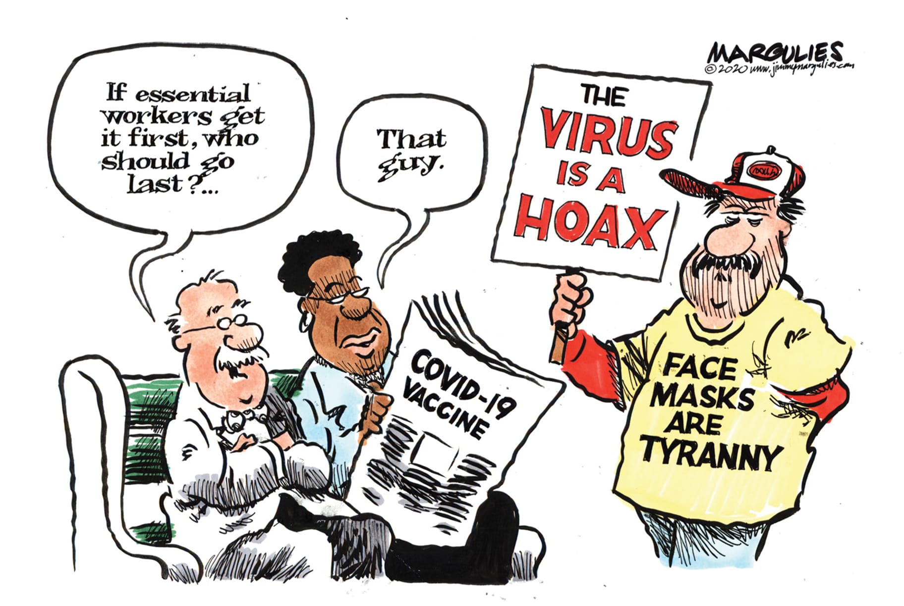 Comparing mask request to tyranny shows lack of grasp of virus’s ...