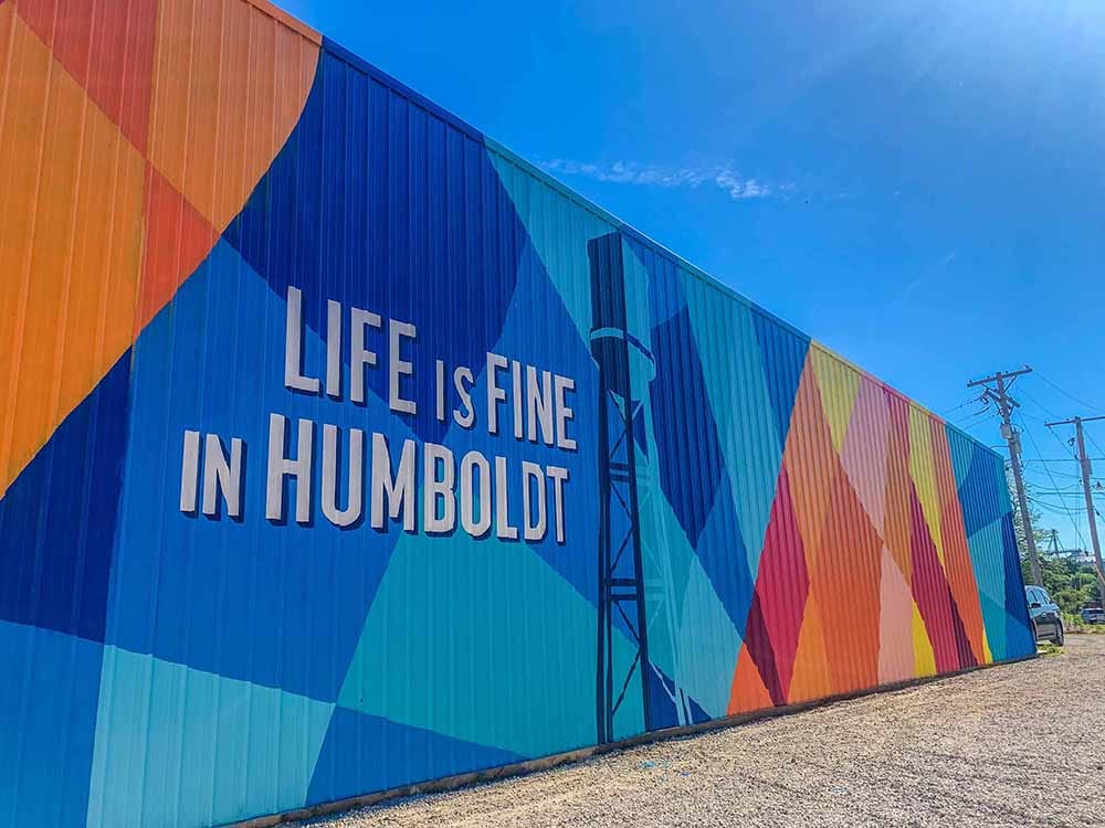 Mural message: ‘Gotta get here’ - The Iola Register