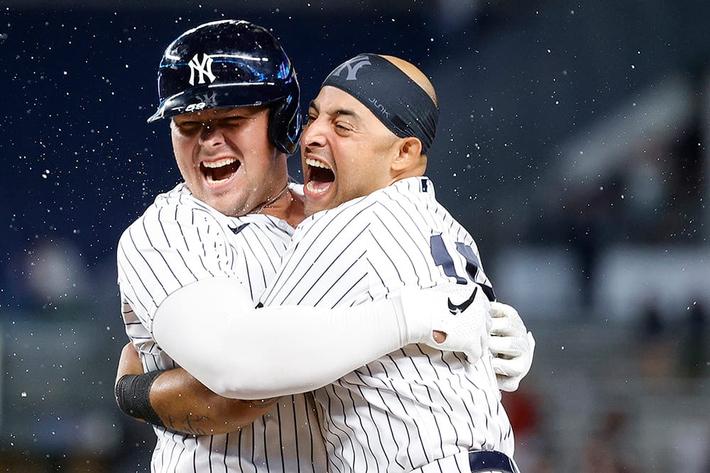 Yankees, Royals take turns blowing leads as New York prevails in ninth ...
