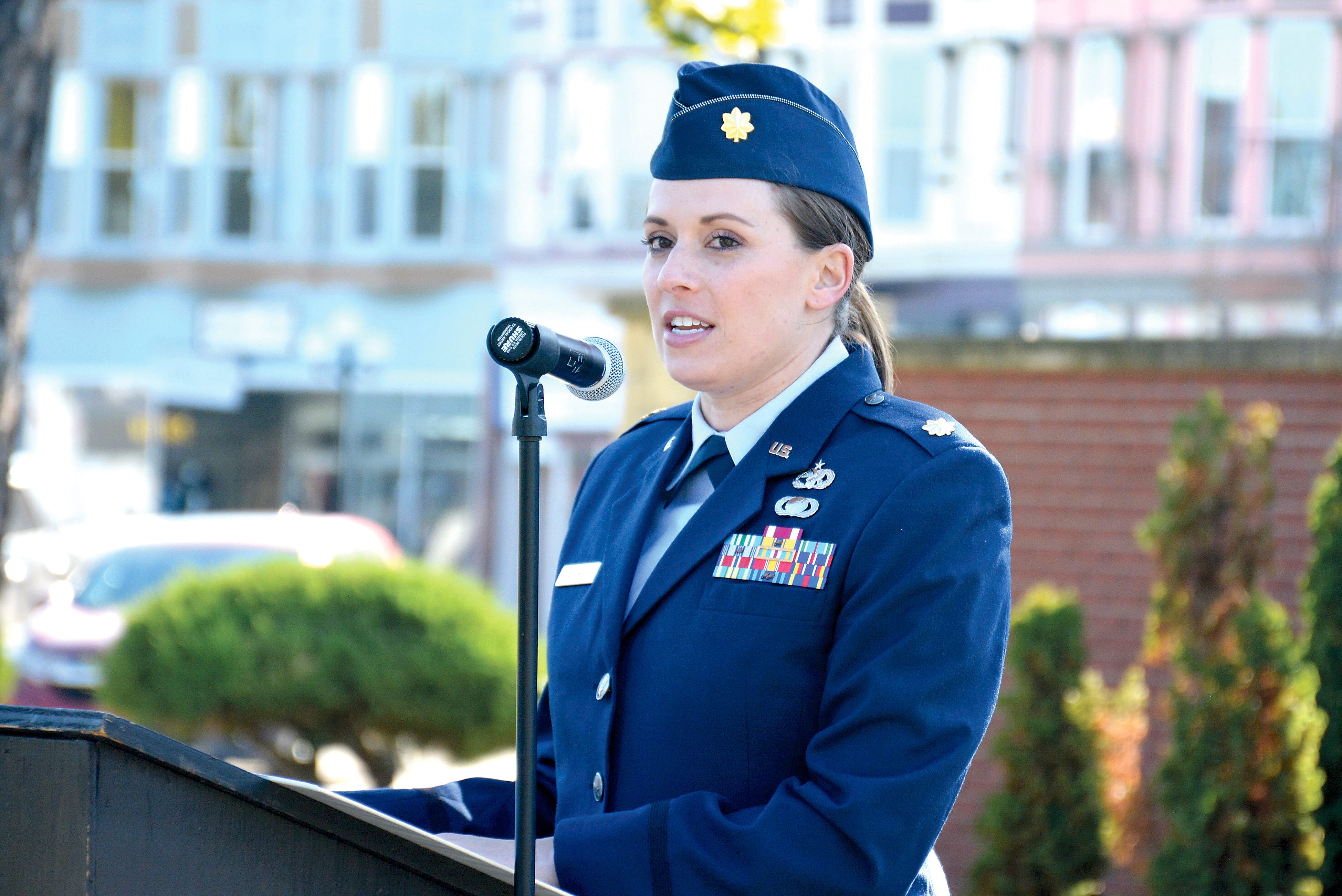 Veteran's View: Air Force major speaks at local ceremony - The Iola ...