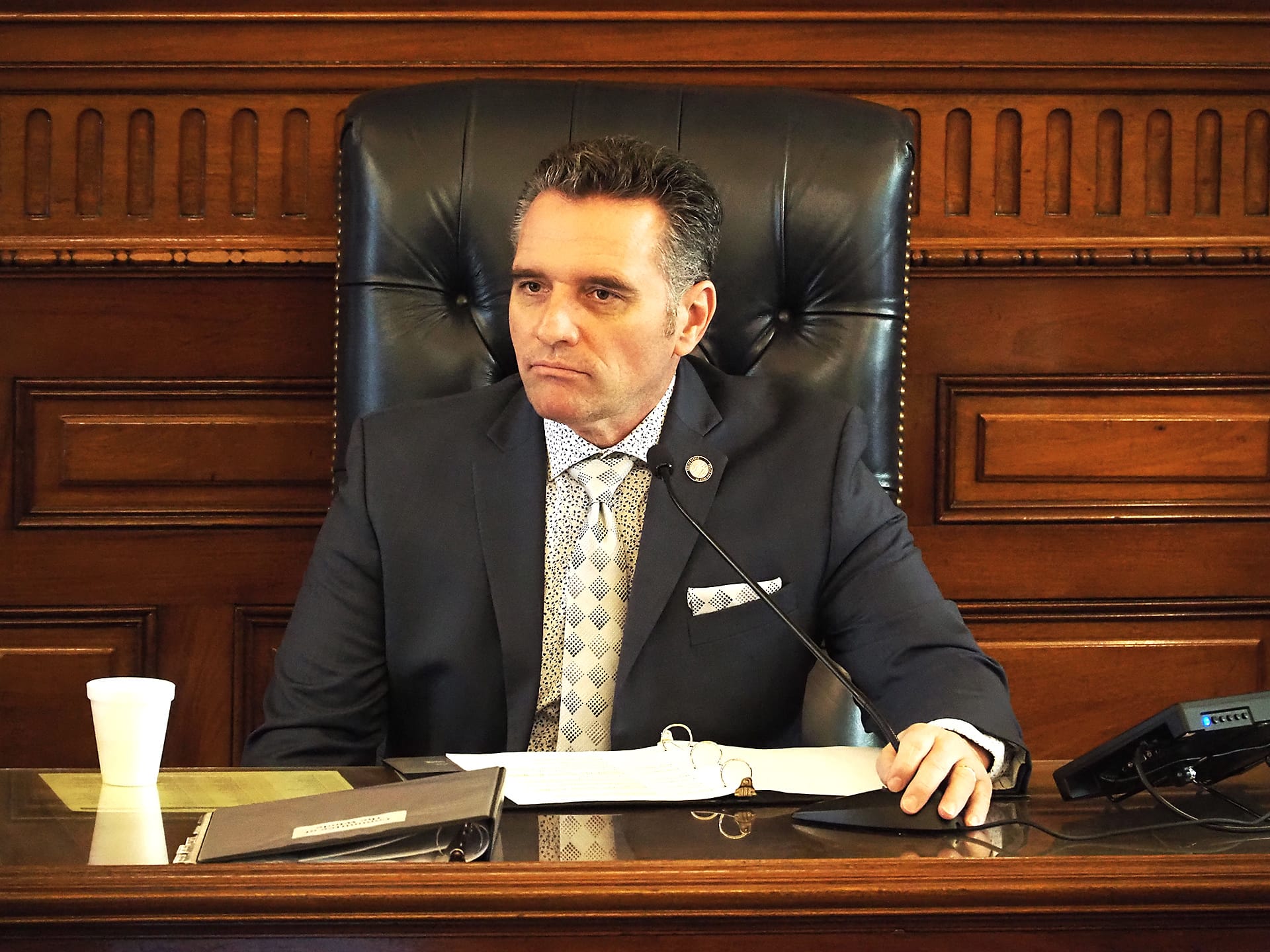 Senate's Masterson muscles through veto override - The Iola Register