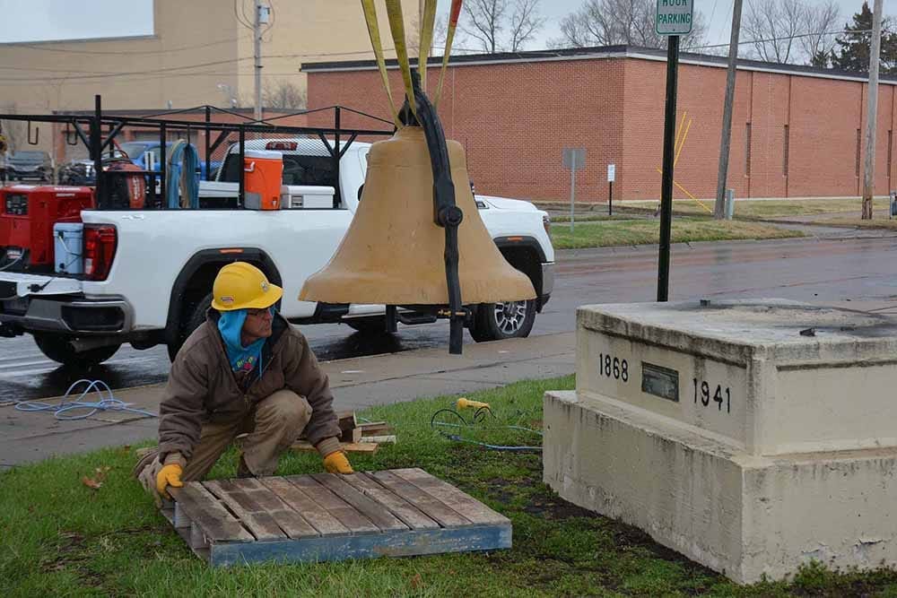 Historic bell on way for restoration - The Iola Register