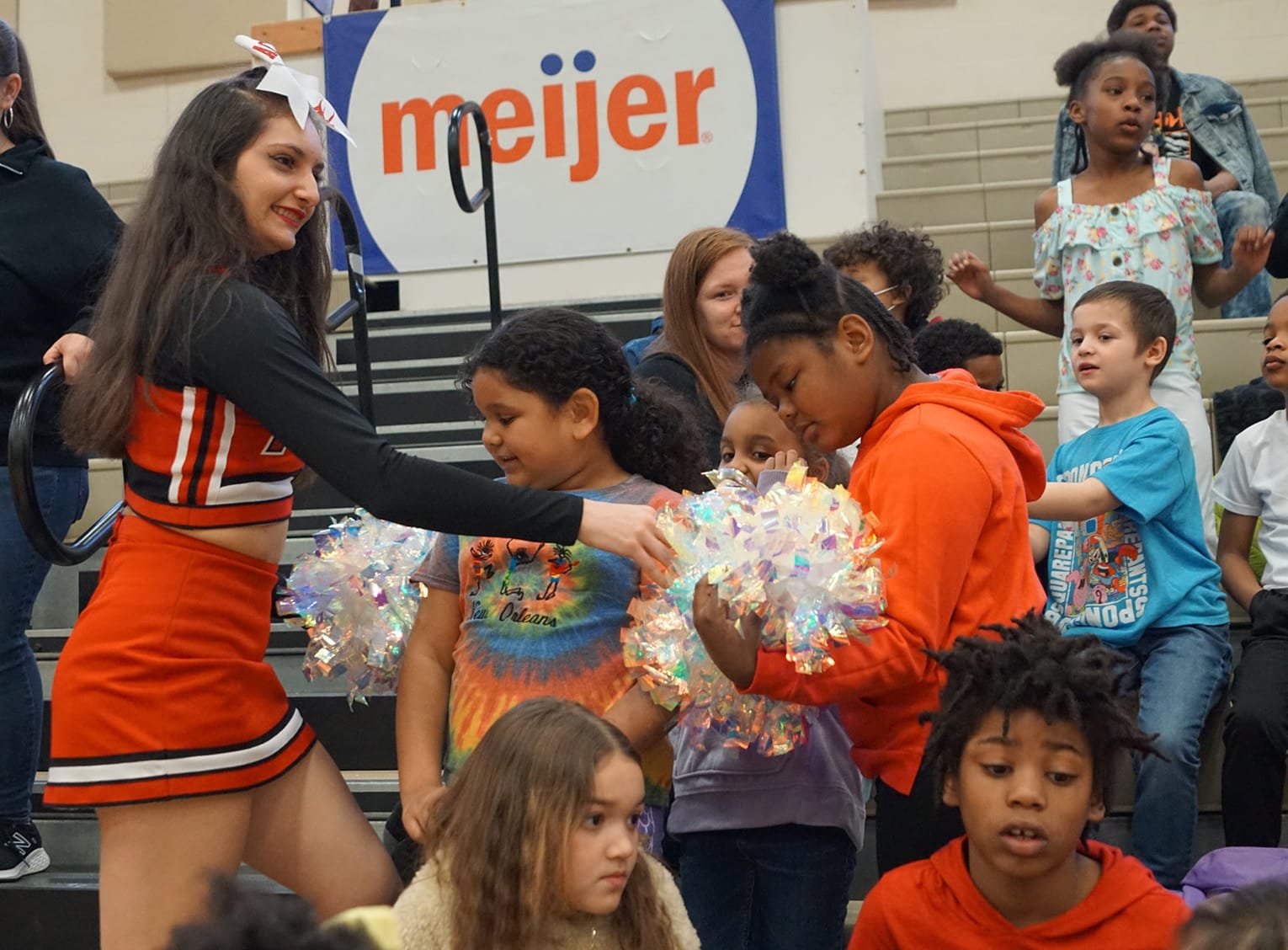 Allen cheerleaders make new friends, and plenty of new fans - The Iola ...