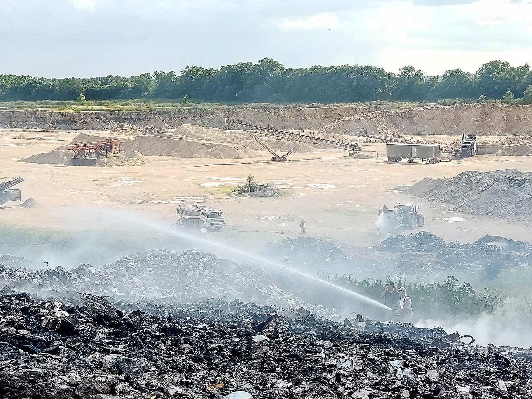 Landfill fire extinguished - The Iola Register