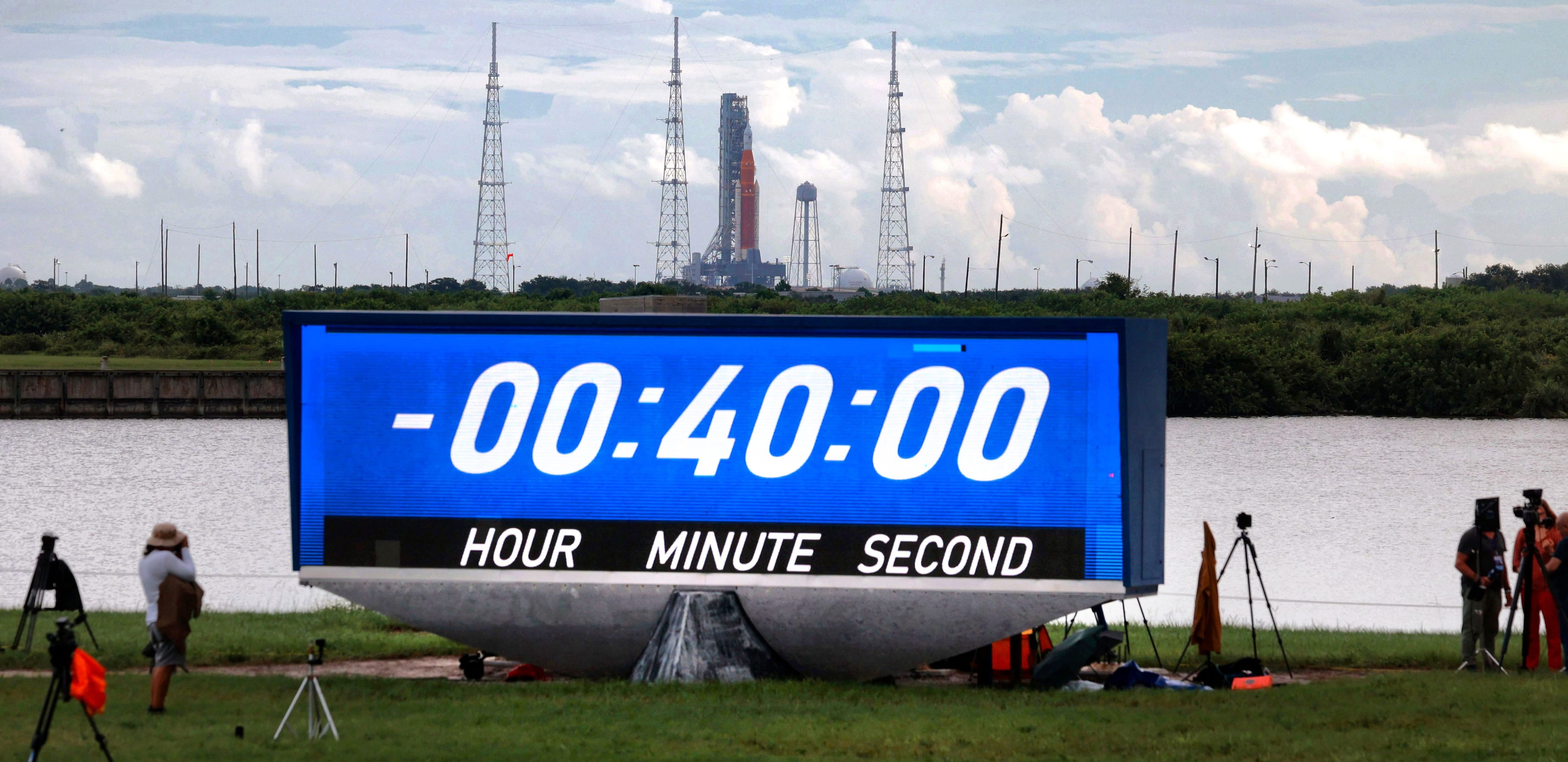 Hurricane forces NASA moon rocket to shelter; launch on hold - The Iola ...