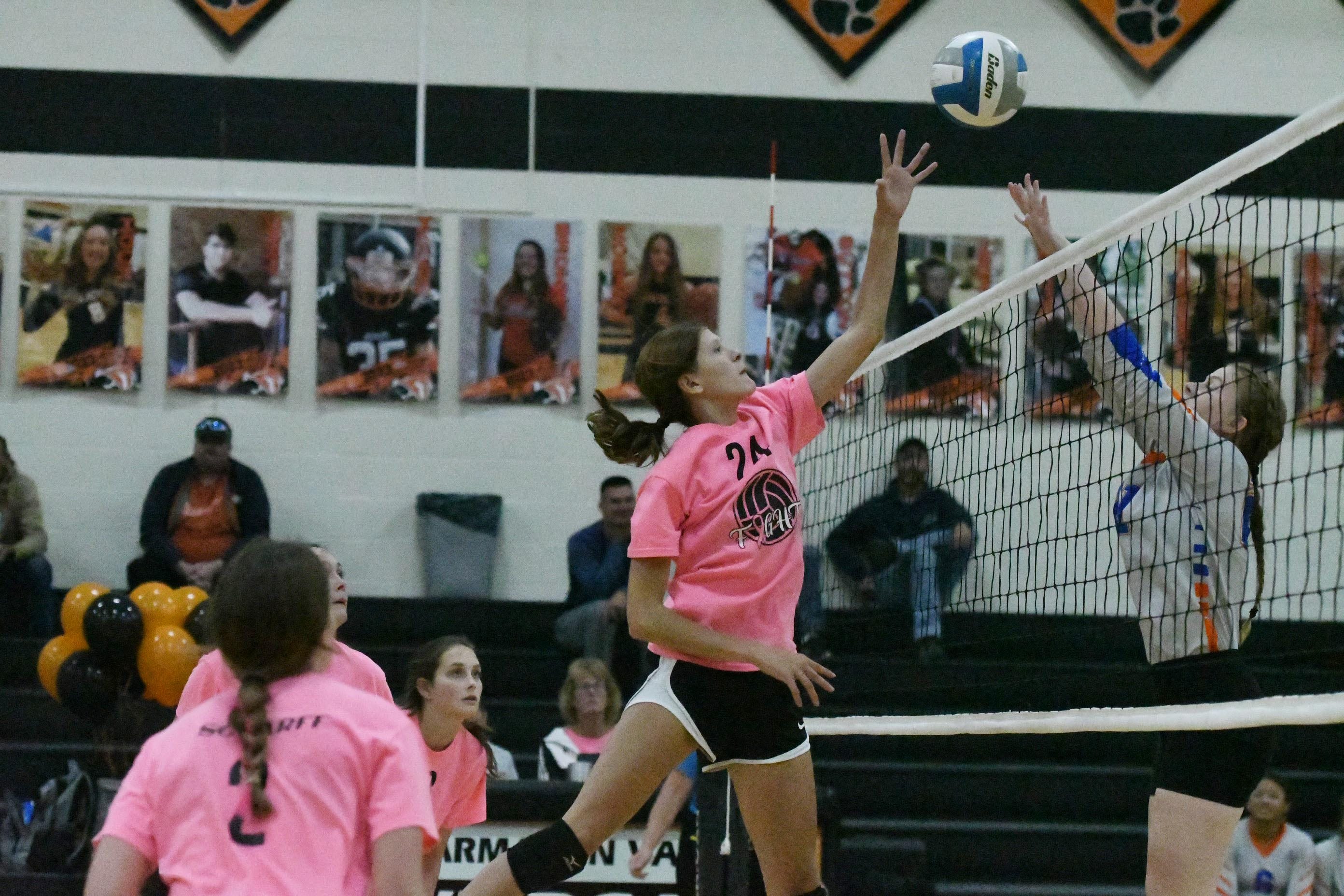 Marmaton Valley’s Granere excels at net - The Iola Register