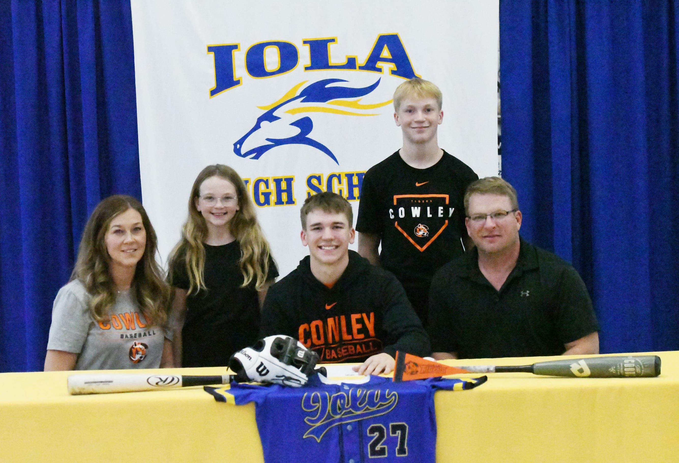 Iola’s Herrmann signs to Cowley baseball - The Iola Register
