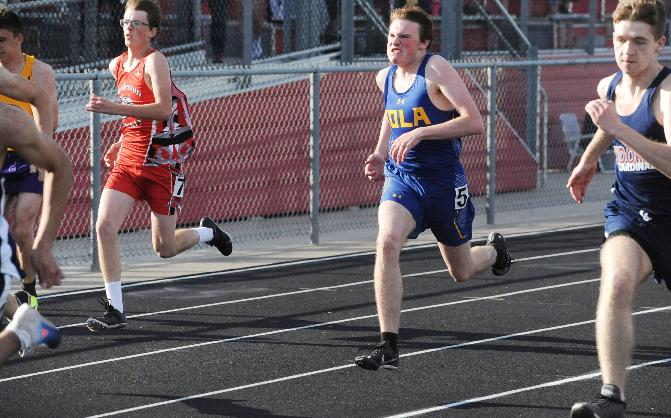 Iola JV track hosts meet - The Iola Register