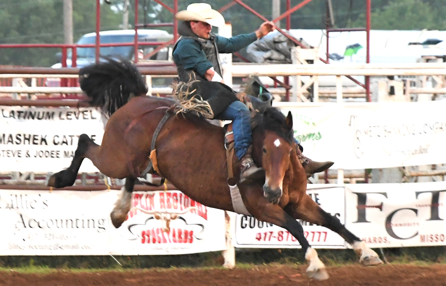 Bronco bustin': Humboldt grad earns prizes for bareback bronc riding ...
