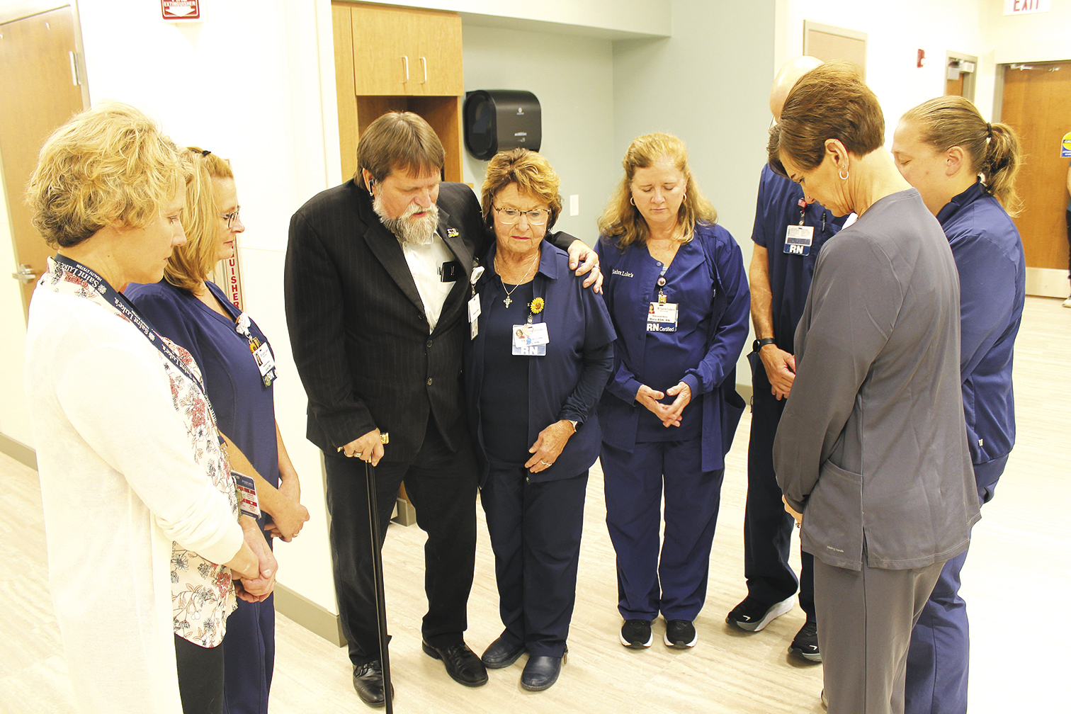 Hospital chaplains, staff join hands in prayer and blessing - The Iola ...