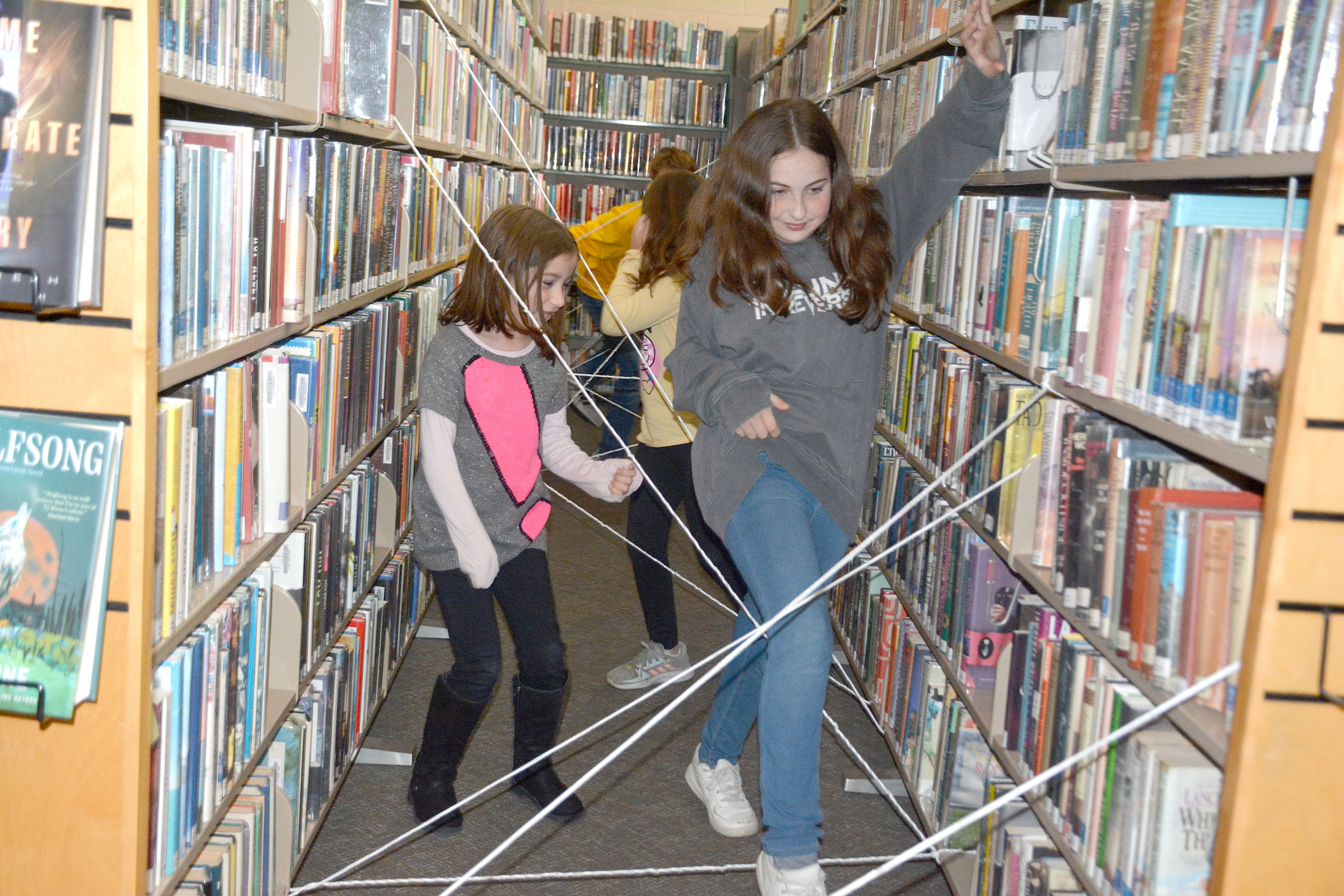 Escape from the library - The Iola Register