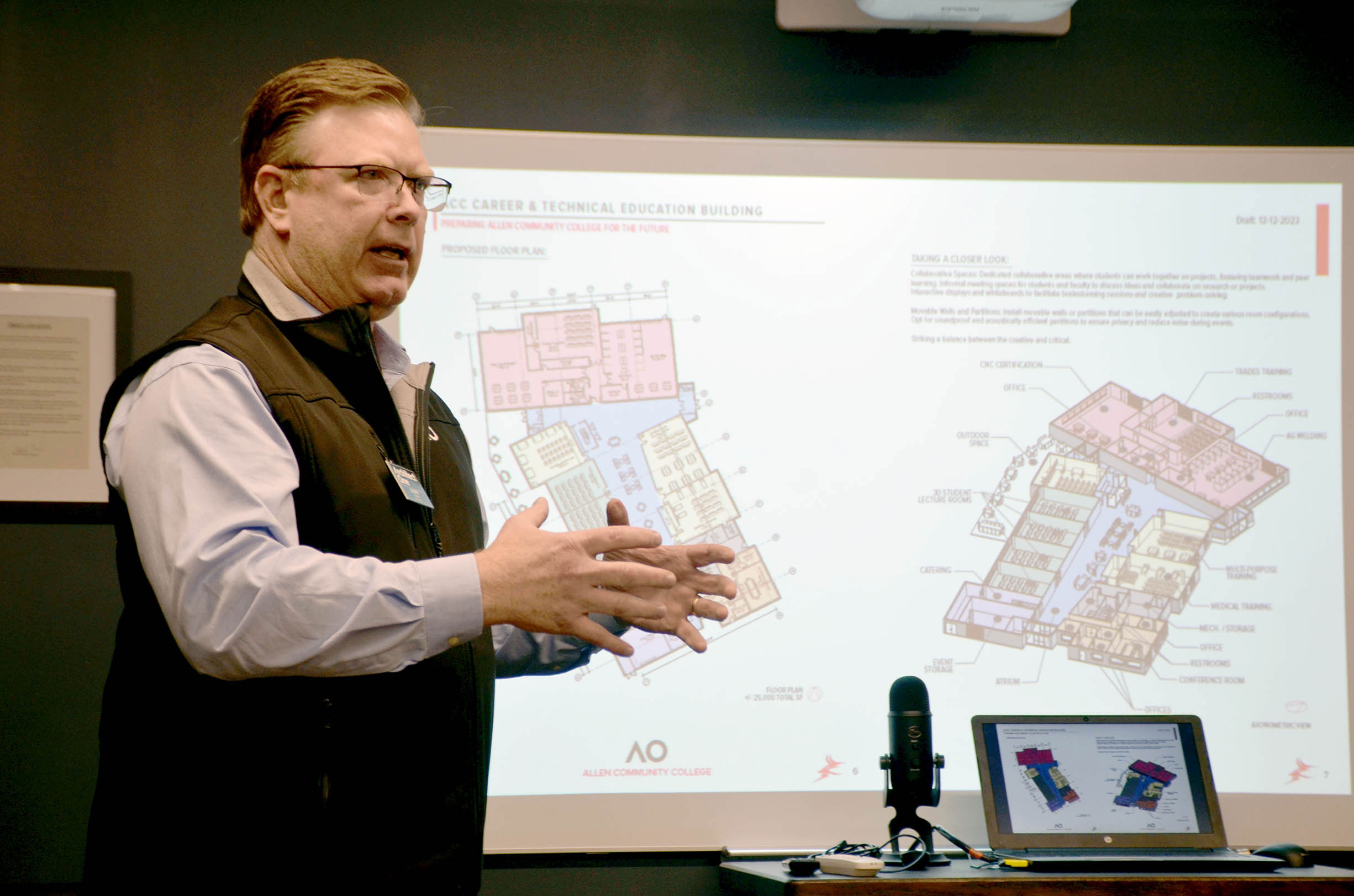 Architects present plans for CTE building at Allen - The Iola Register