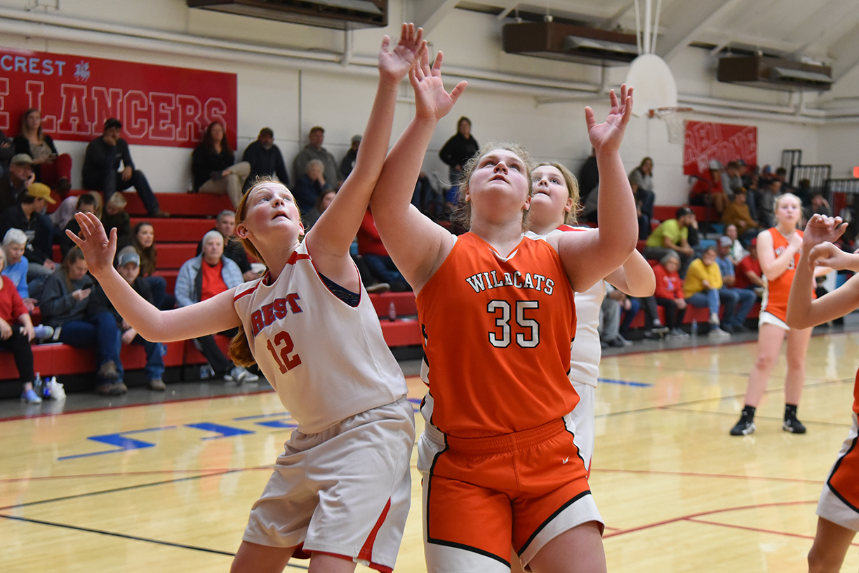 MVJH girls topple Crest - The Iola Register