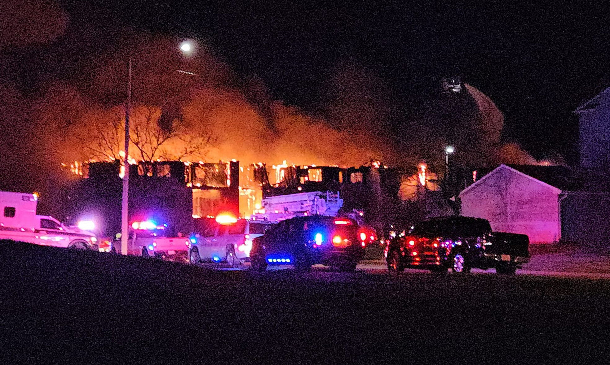 Fire destroys Chanute apartment complex - The Iola Register