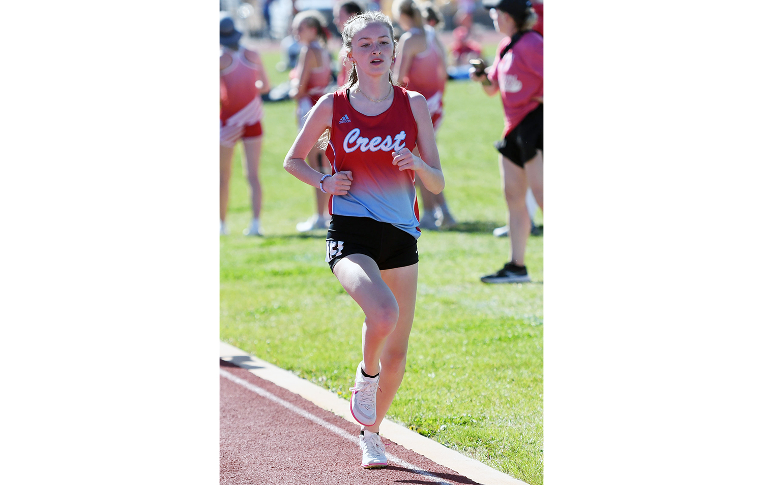 Peyton's place: Crest runner thrives in fast lane - The Iola Register