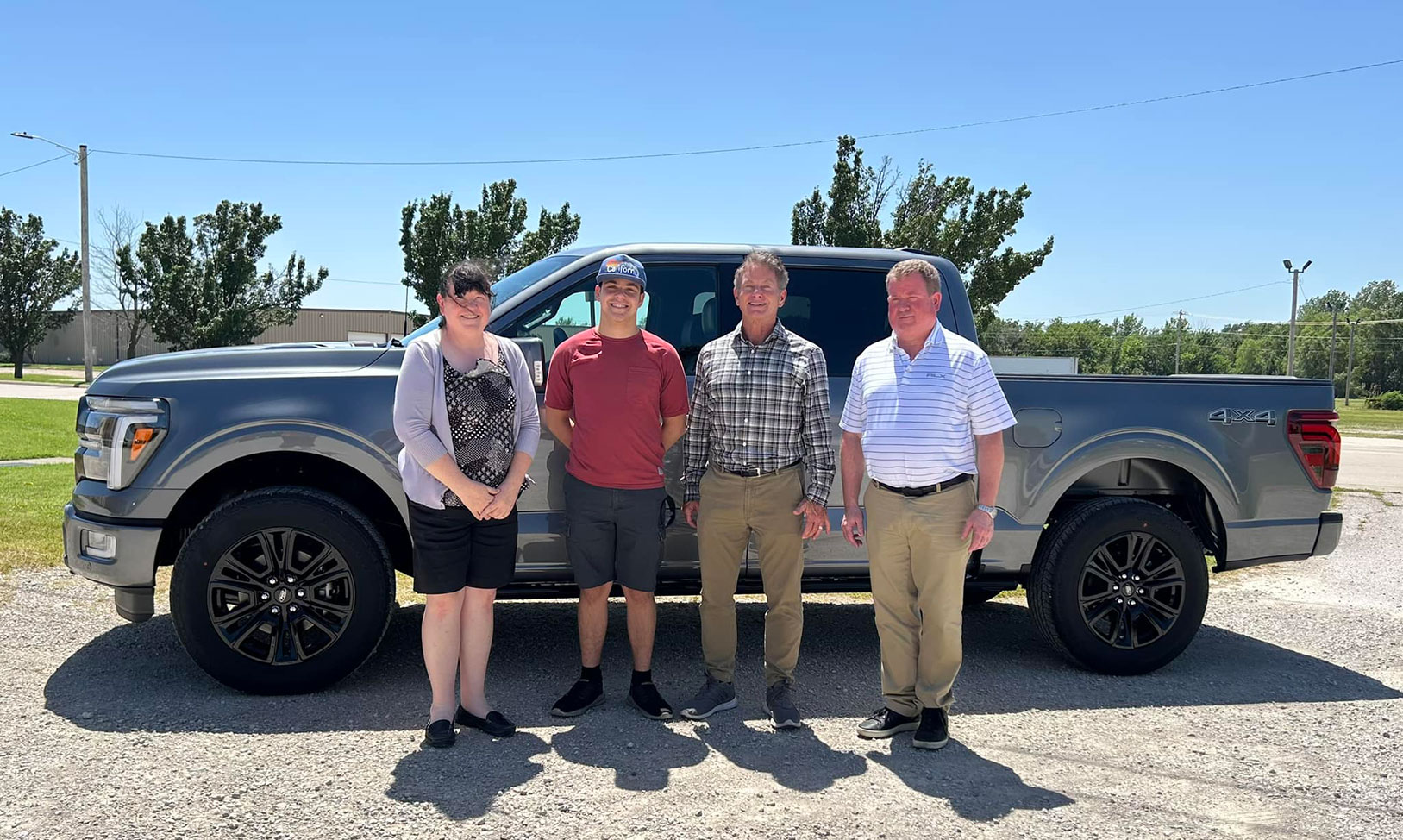 Lazerus named winner of annual truck raffle - The Iola Register