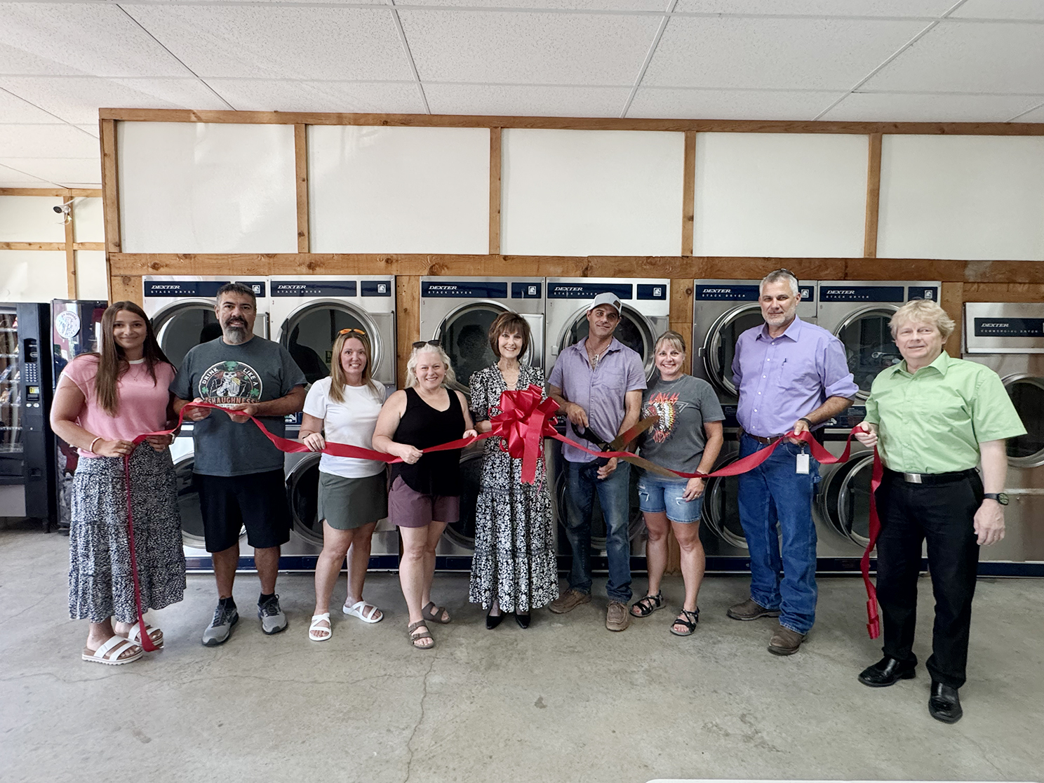 Town Square Laundry feted - The Iola Register